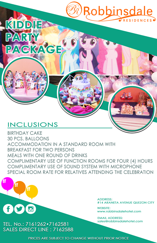 Special Packages – Robbinsdale Hotel